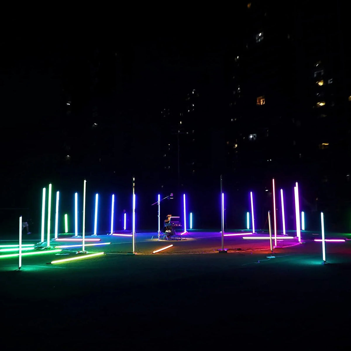 APARO Meteor 60L 20W 2000K-20000K RGBWW Pixel LED Tube light Build in