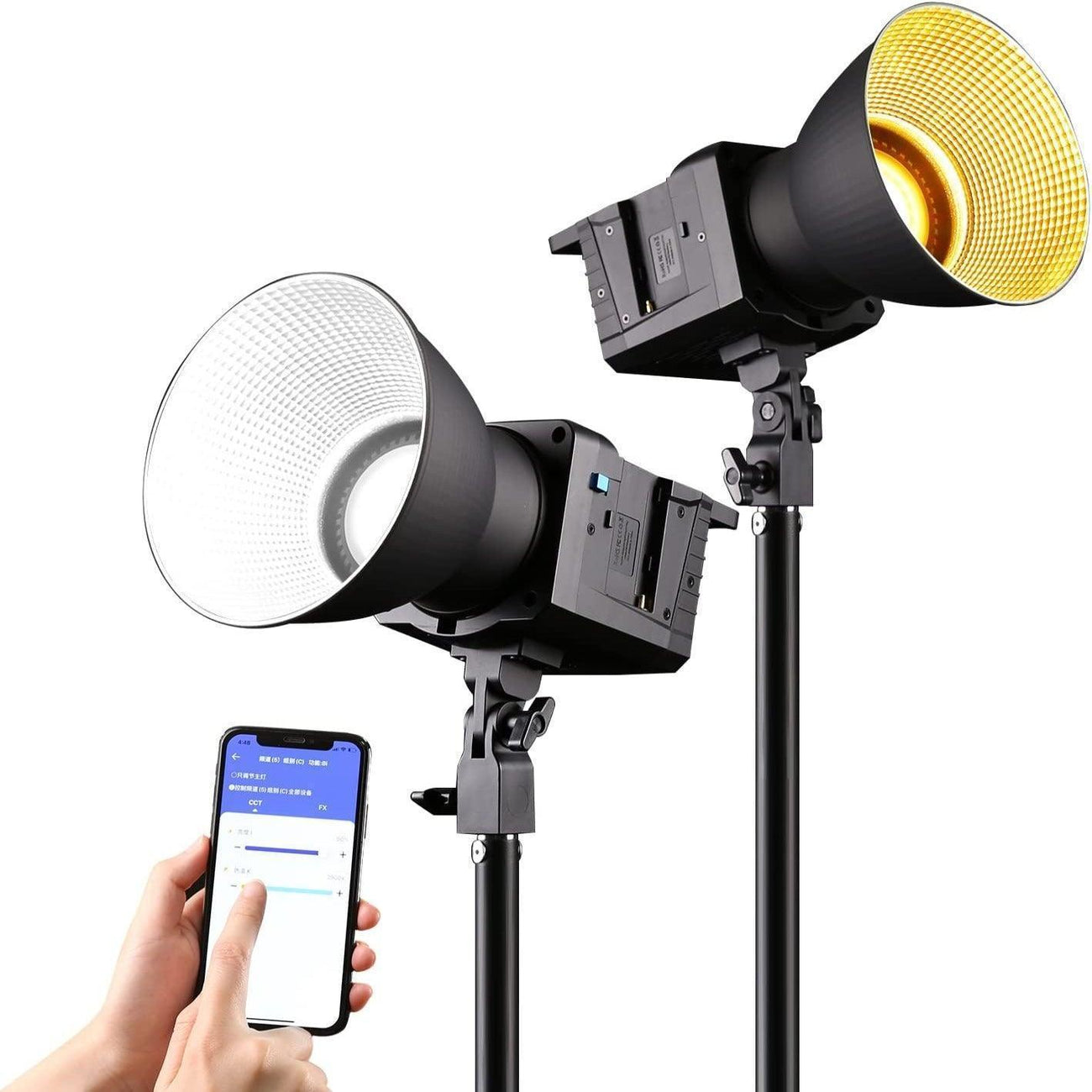 Sutefoto P100 Bi-Color Led Video Light 2800K-10000K Continuous Lightin