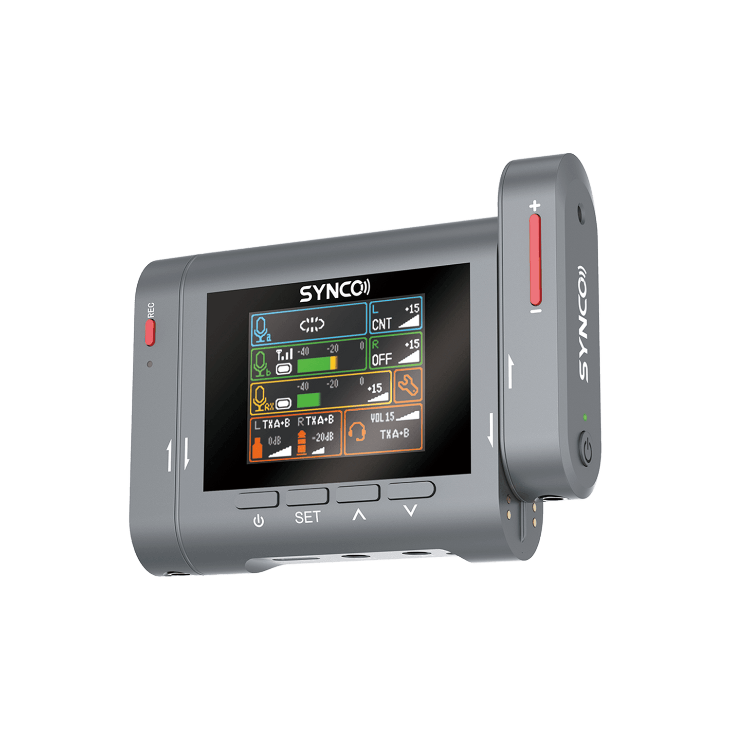 SYNCO G3 Wireless Recording Microphone with 1.8 Inch LED Screen